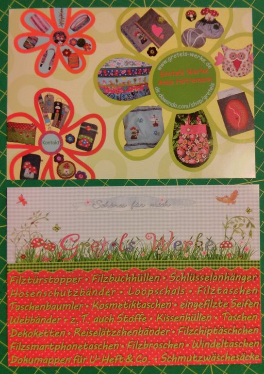 Flyer günstig drucken mit CEWE-PRINT.de | Gretels Werke - Schönes für mich